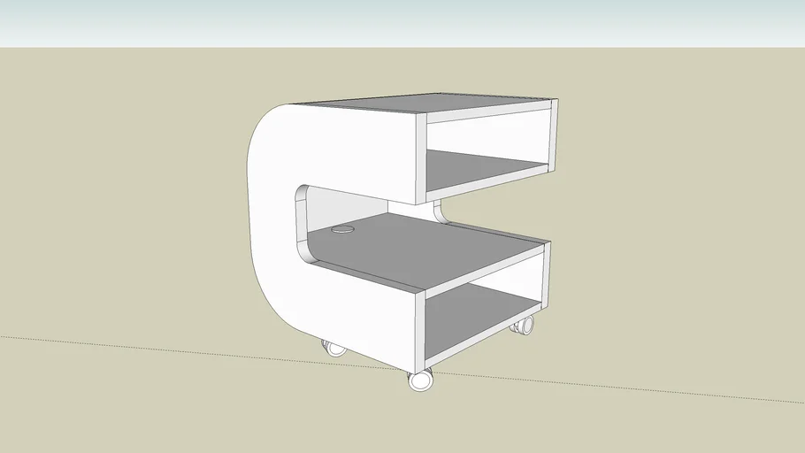 tv table | 3D Warehouse