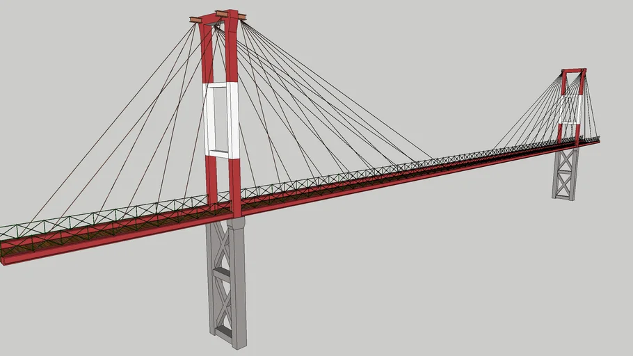Suspension Bridge | 3D Warehouse
