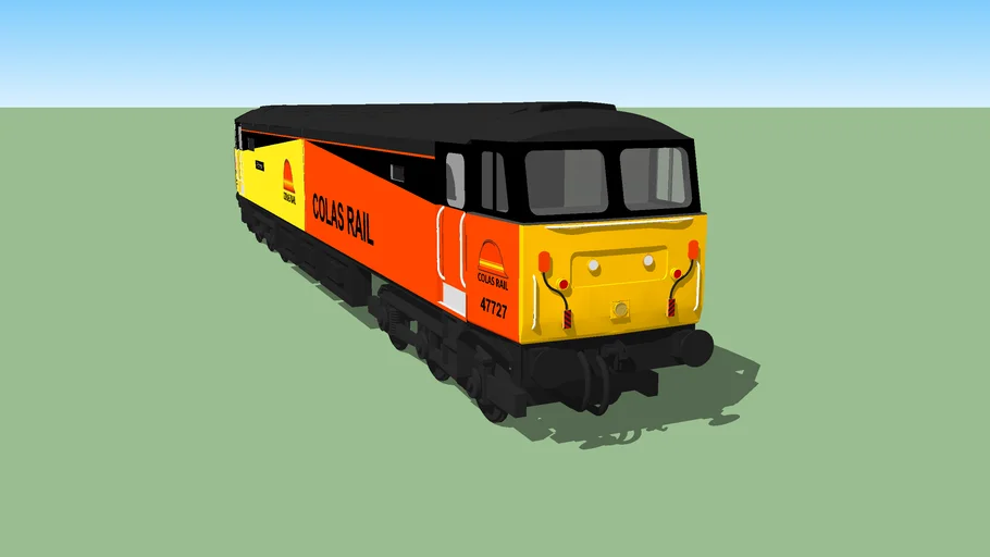Class 47 Colas Rail | 3D Warehouse