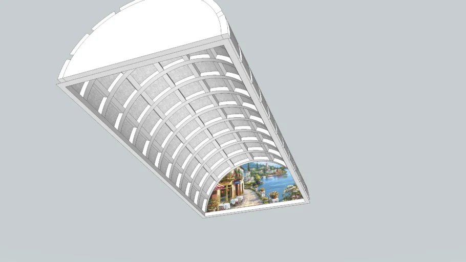 barrell vault | 3D Warehouse