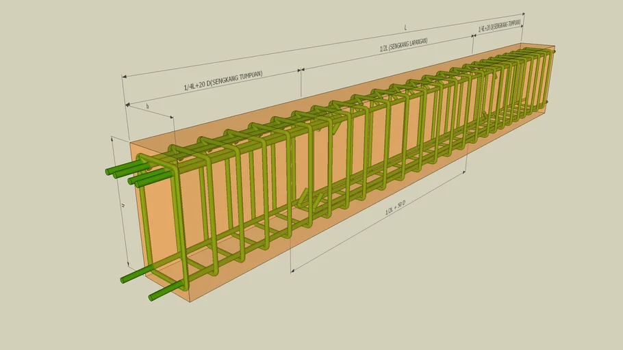 Beam Rabar | 3D Warehouse