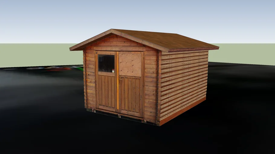 Storage Hut | 3D Warehouse
