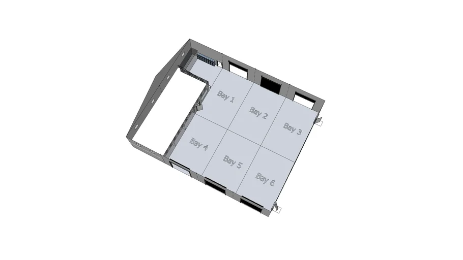 Swift Fire Station 8 Bay | 3D Warehouse