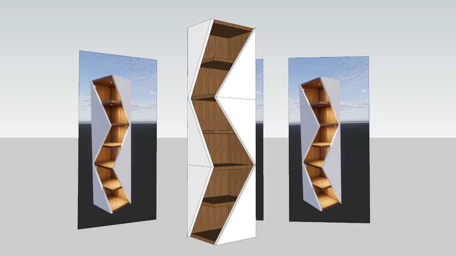 CORNER STORAGE UNIT | 3D Warehouse