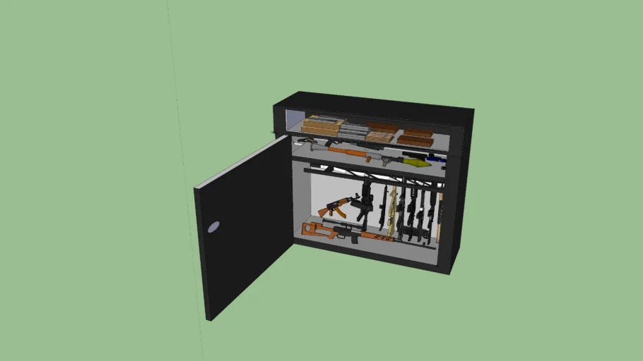 gun safe | 3D Warehouse