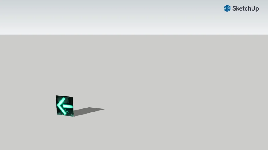 3M Green Left Turn Texture | 3D Warehouse