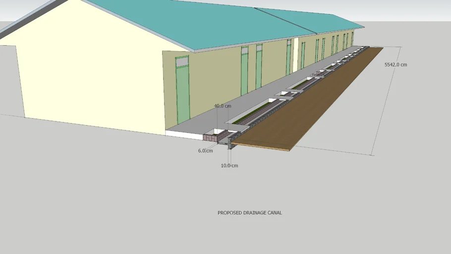 sulpa drainage canal | 3D Warehouse