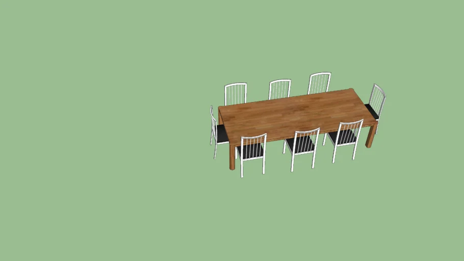DINNER TABLE | 3D Warehouse