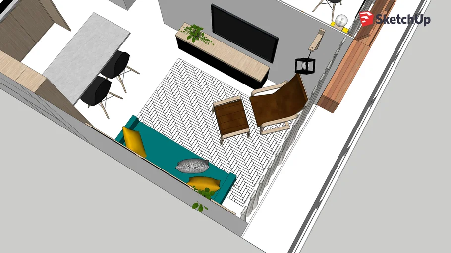 APARTAMENTO 2H 2B | 3D Warehouse