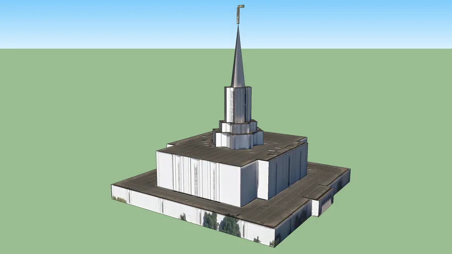 Jordan River Temple | 3D Warehouse