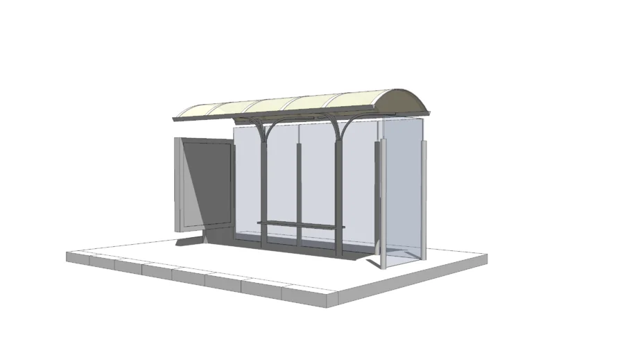 bus stop | 3D Warehouse