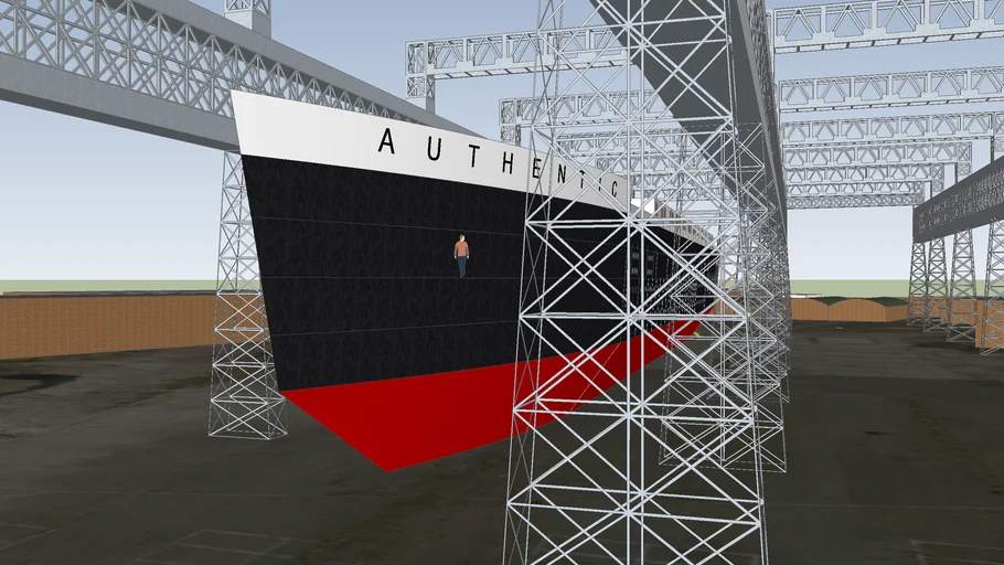 R.M.S Authentic under construction | 3D Warehouse