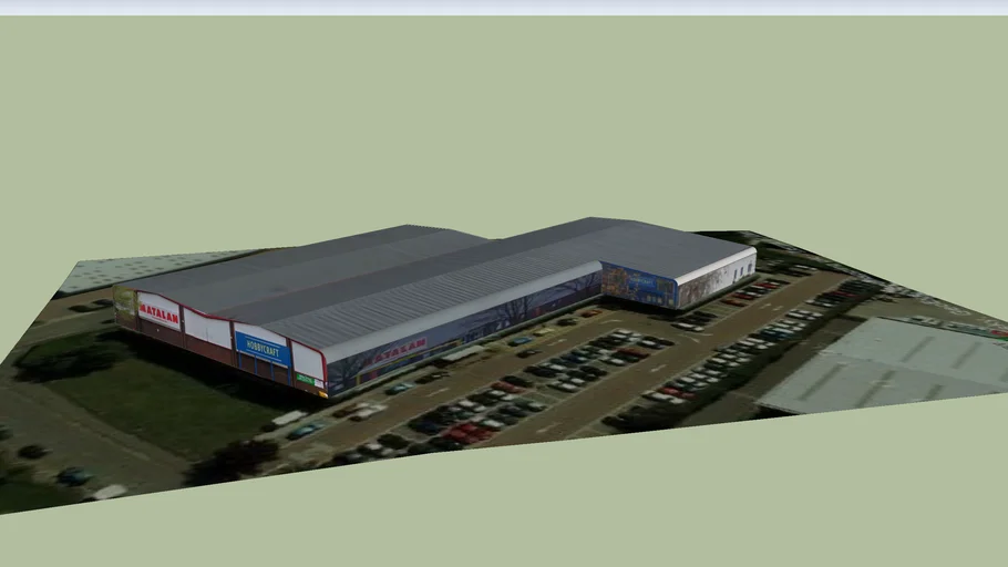 Weedon retail park | 3D Warehouse