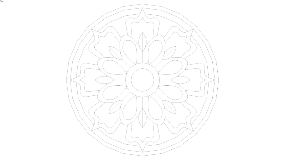 Rosette | 3D Warehouse