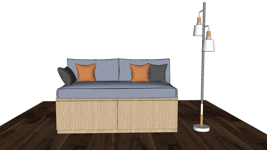 BENCH-01 | 3D Warehouse