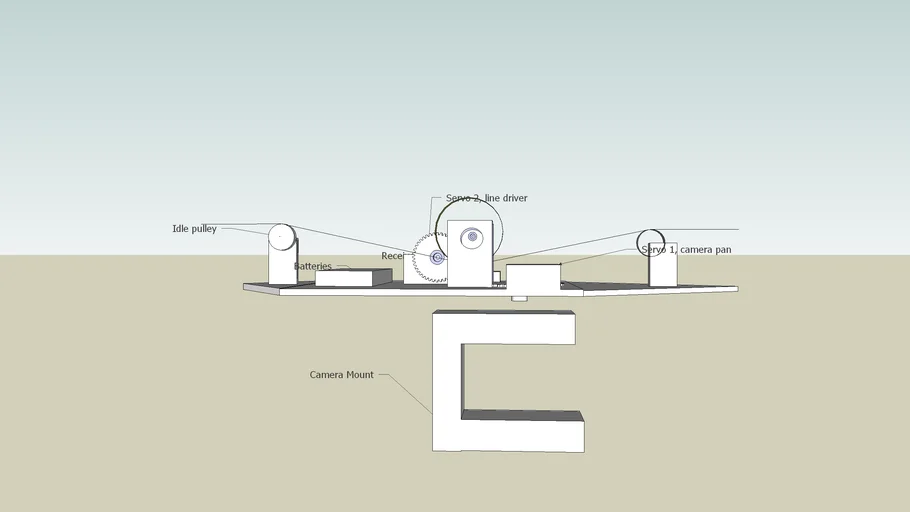 Remote Control Flying Camera Platform | 3D Warehouse