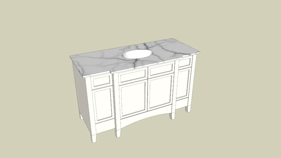 Cartwright Bathroom Vanity | 3D Warehouse