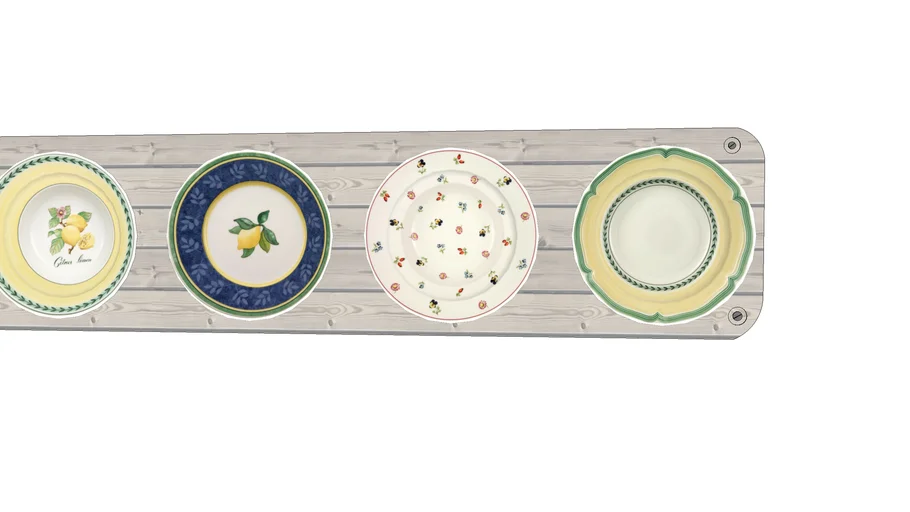 dish, plate, тарелка | 3D Warehouse