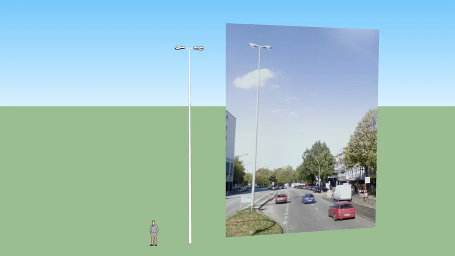 Lamppost/Lightpost Hambourg | 3D Warehouse