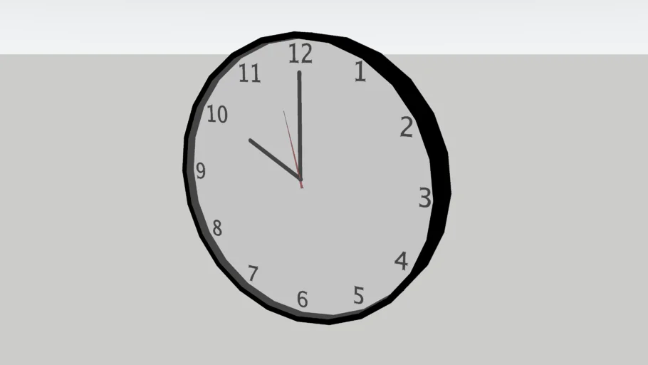 clock | 3D Warehouse