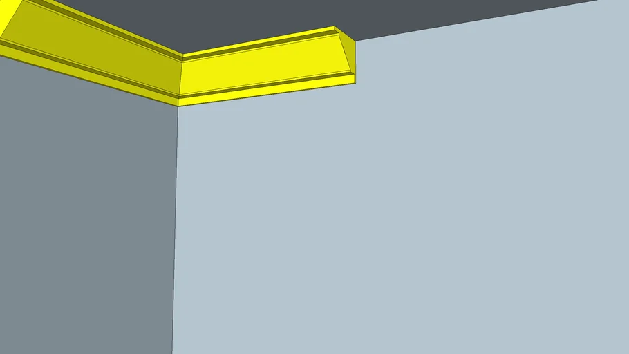 Sample Wall Ceiling Border | 3D Warehouse