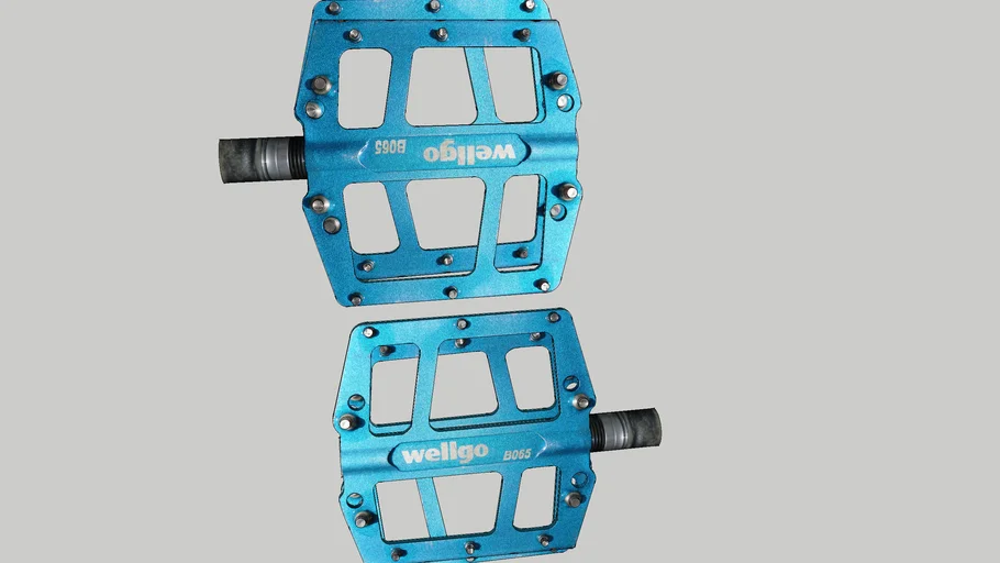 bike pedals, Wellgo B065 | 3D Warehouse