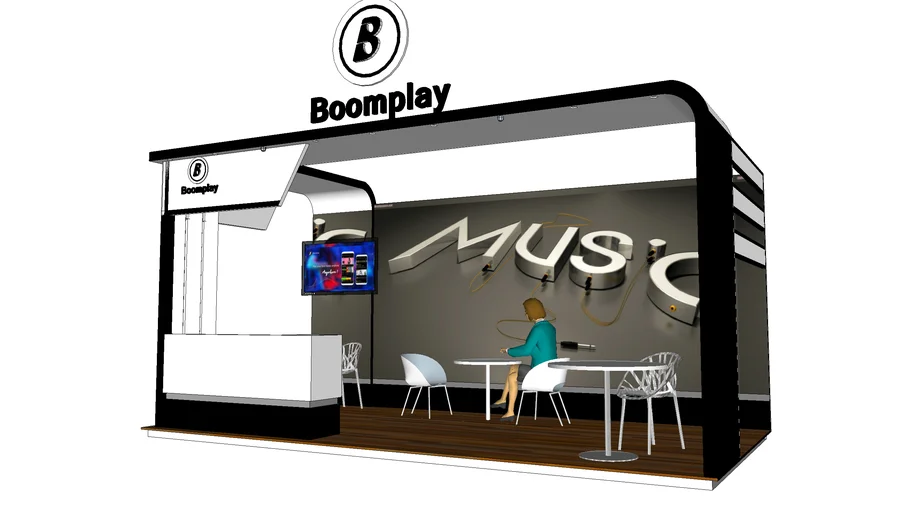 BOOMPLAY MUSIC BOOTH | 3D Warehouse