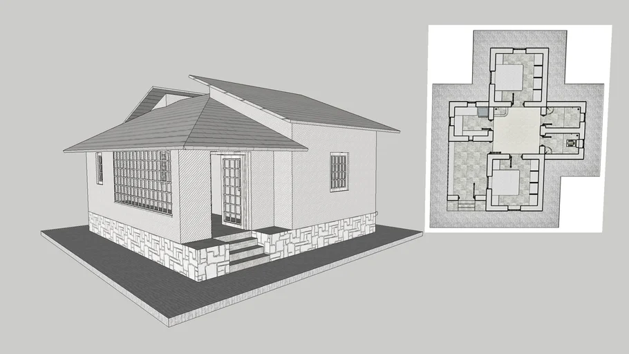 Indian Mud House 1 | 3D Warehouse