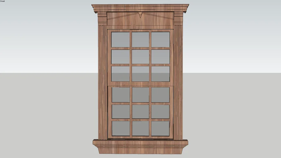 Old Houses Window | 3D Warehouse
