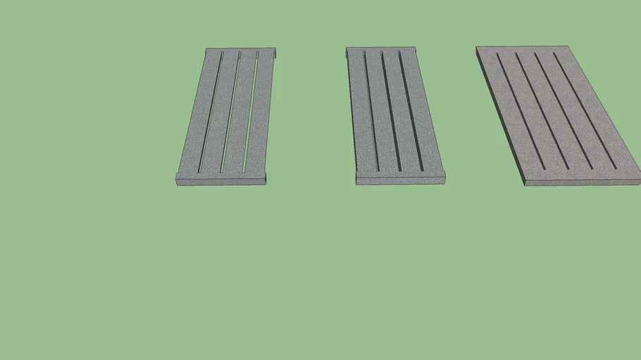 Gang Slats | 3D Warehouse