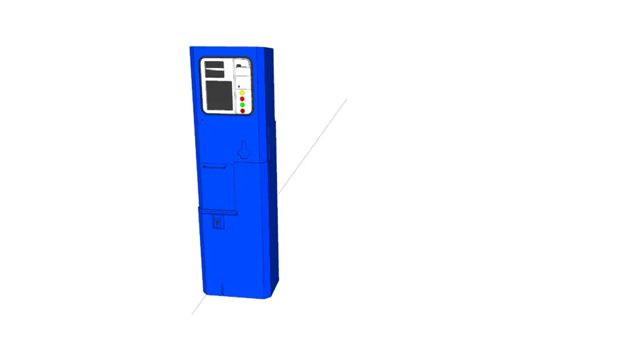 carpack ticket machine | 3D Warehouse