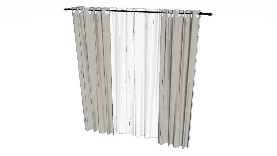 Sheer Curtain | 3D Warehouse