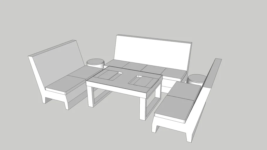 Table and Chair | 3D Warehouse