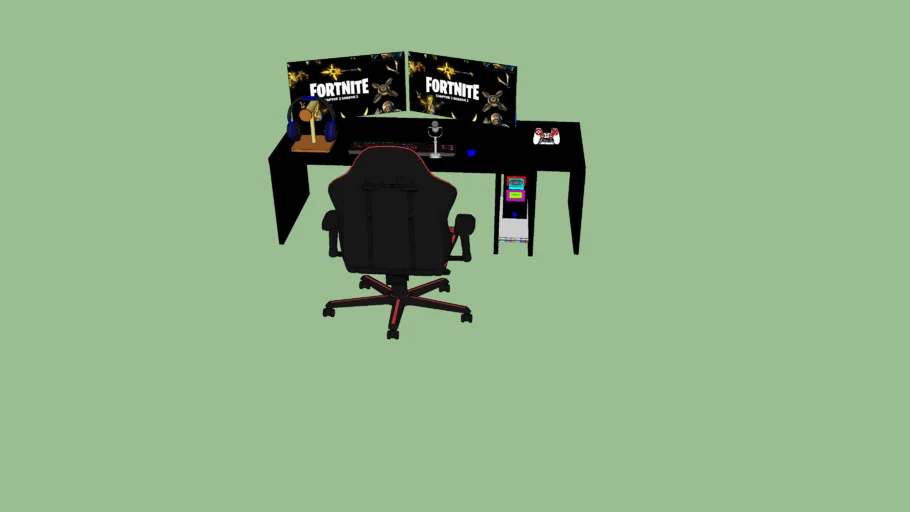 Gaming setup | 3D Warehouse