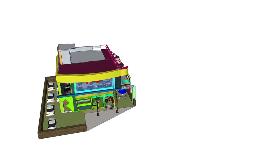Biryani house design by deepak design lab... | 3D Warehouse
