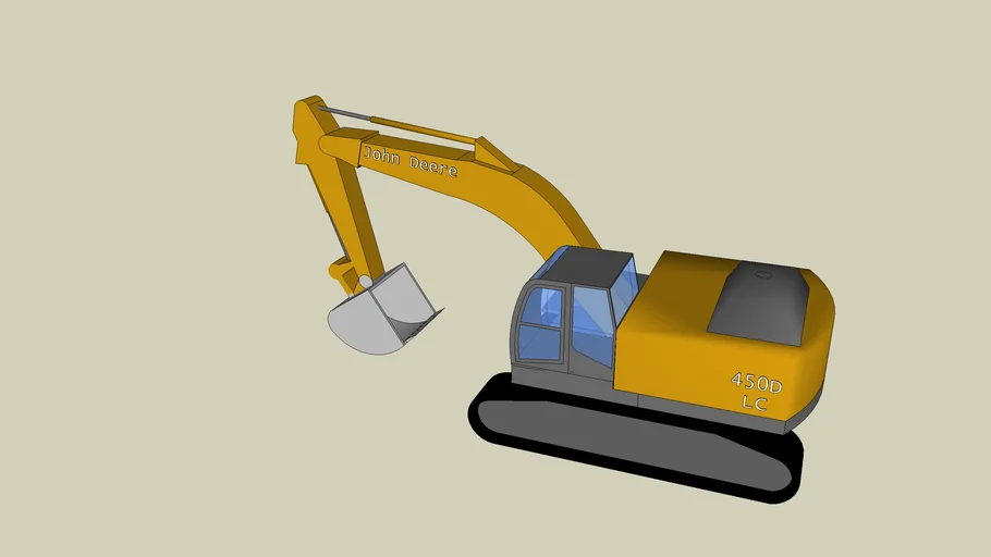 John Deere Digger | 3D Warehouse