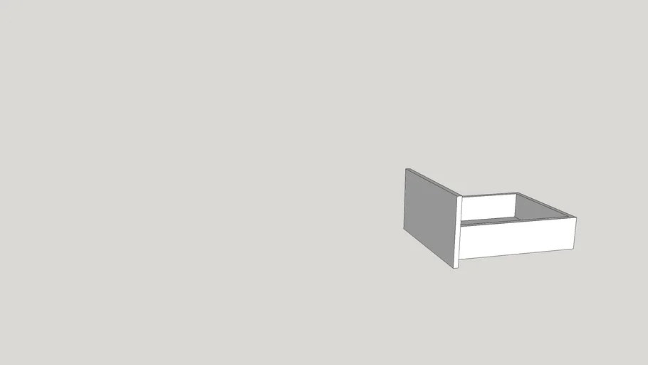 pantry bottom drawer.skp | 3D Warehouse