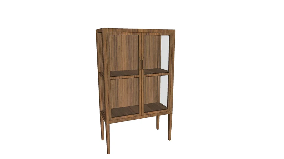 showcase cabinet | 3D Warehouse