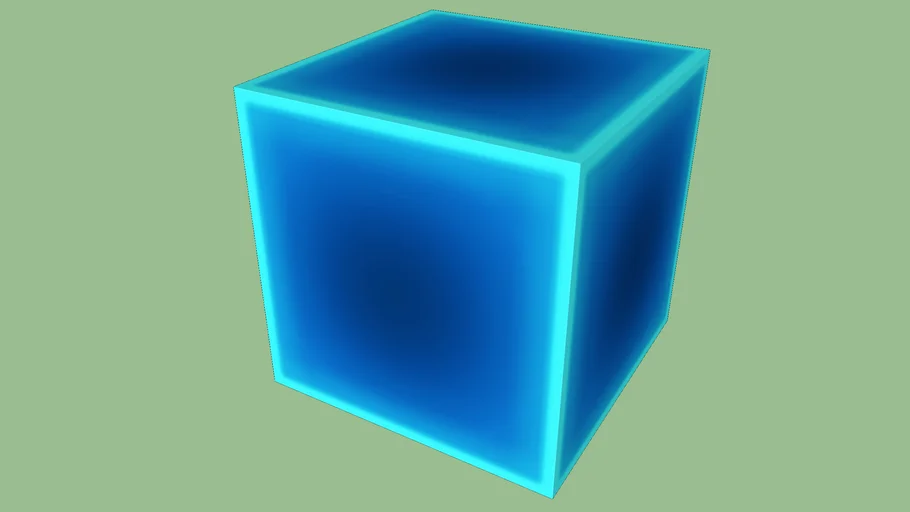 Neon cube | 3D Warehouse