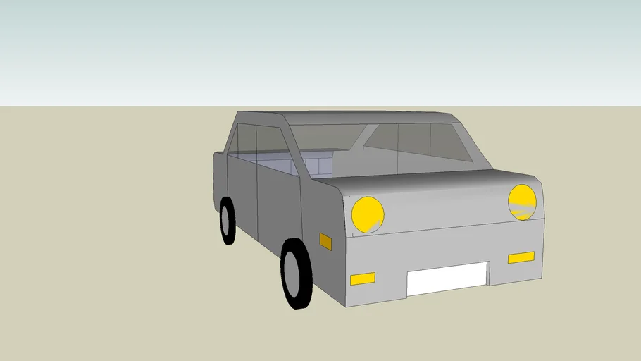 grey car | 3D Warehouse
