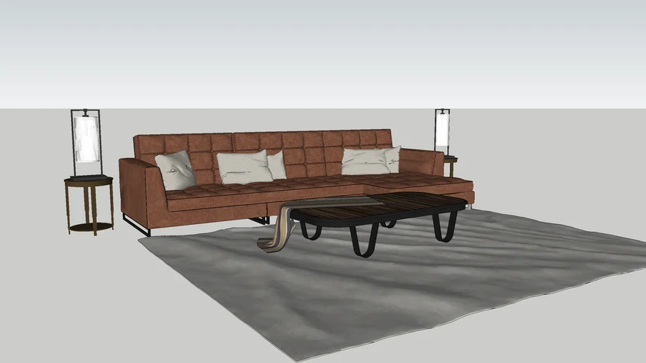 Rustic sofa | 3D Warehouse