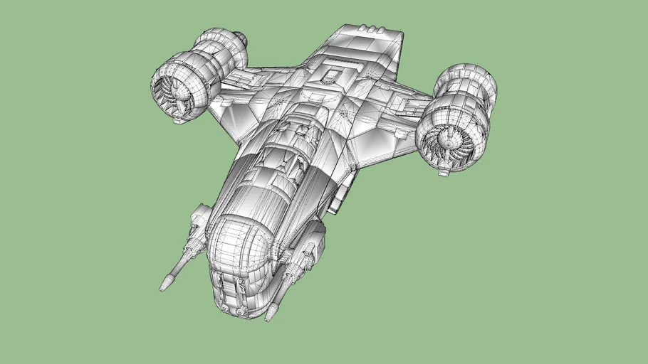 Razor Crest | 3D Warehouse