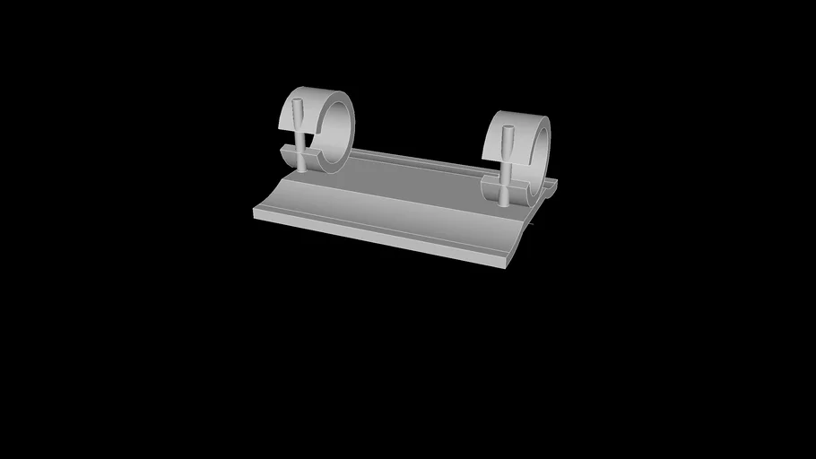 Omega clamps and bracket for moving heads | 3D Warehouse