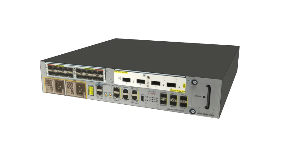 Cisco ASR9001 | 3D Warehouse