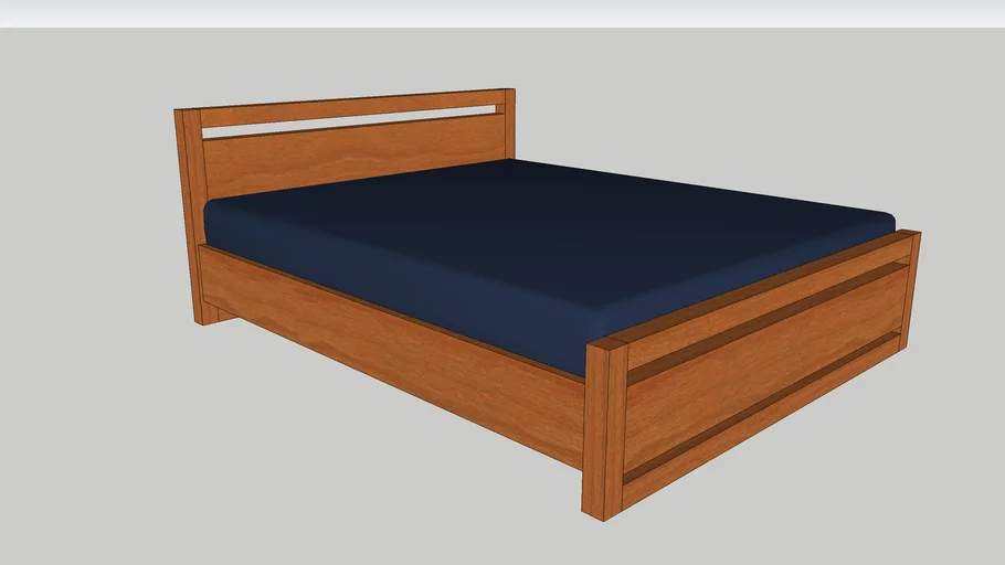 SIMPLE BED DESIGN IDEAS | 3D Warehouse