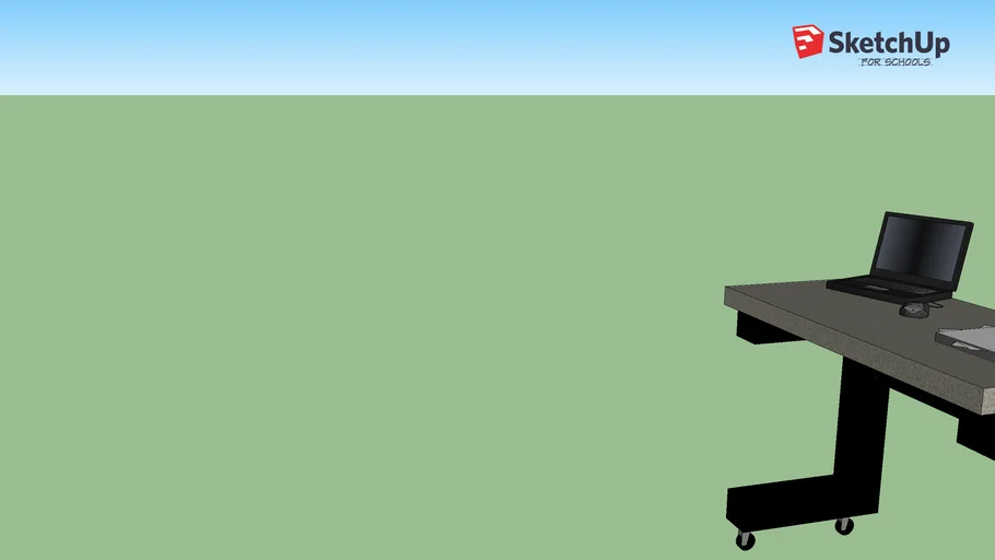 Marcus Holt - teacher desk (Donovan W) | 3D Warehouse