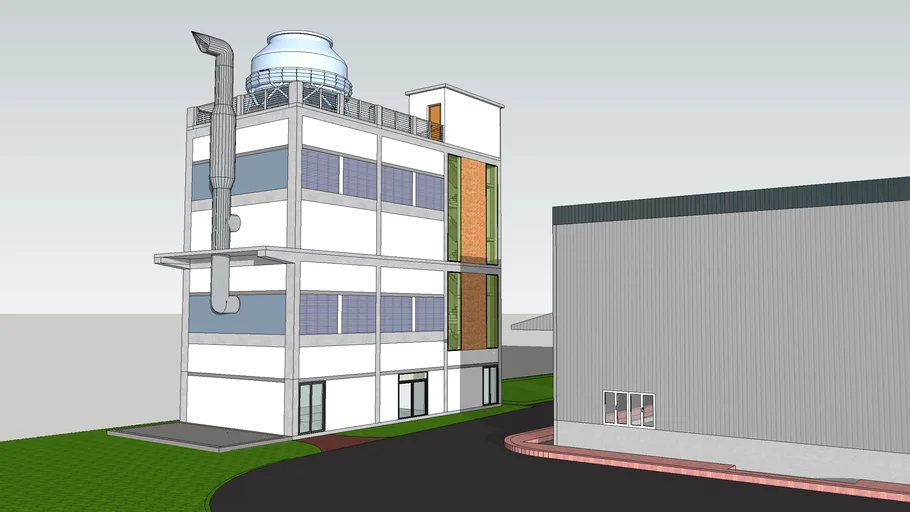 Generator Building | 3D Warehouse