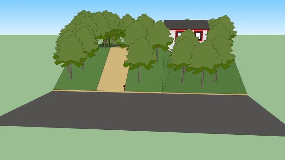 Split-Level House | 3D Warehouse