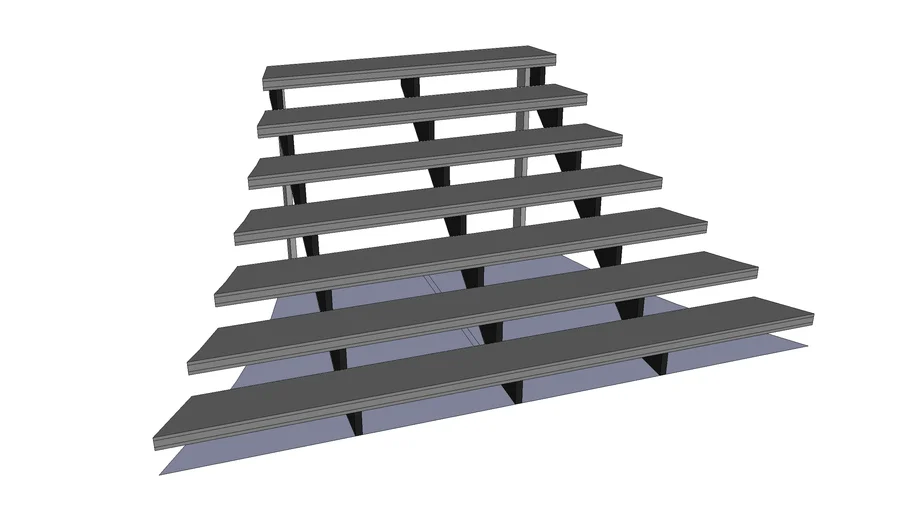 Chicago Set Main Stiarcase | 3D Warehouse