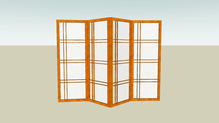 Oriental Room Divider | 3D Warehouse